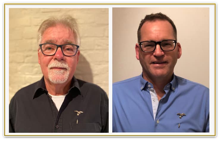 Twee nieuwe 'Leden van Verdienste' | V.V. Zeevogels